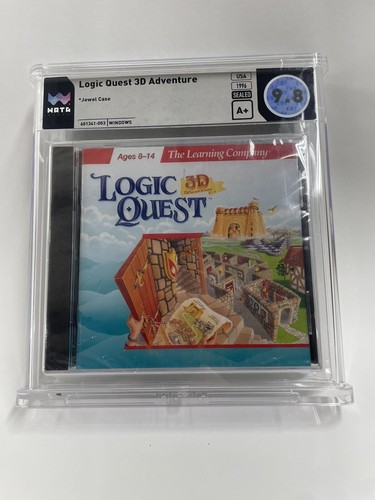 Logic Quest 3D Adventure The Learning Company PC Game Wata Graded New ...