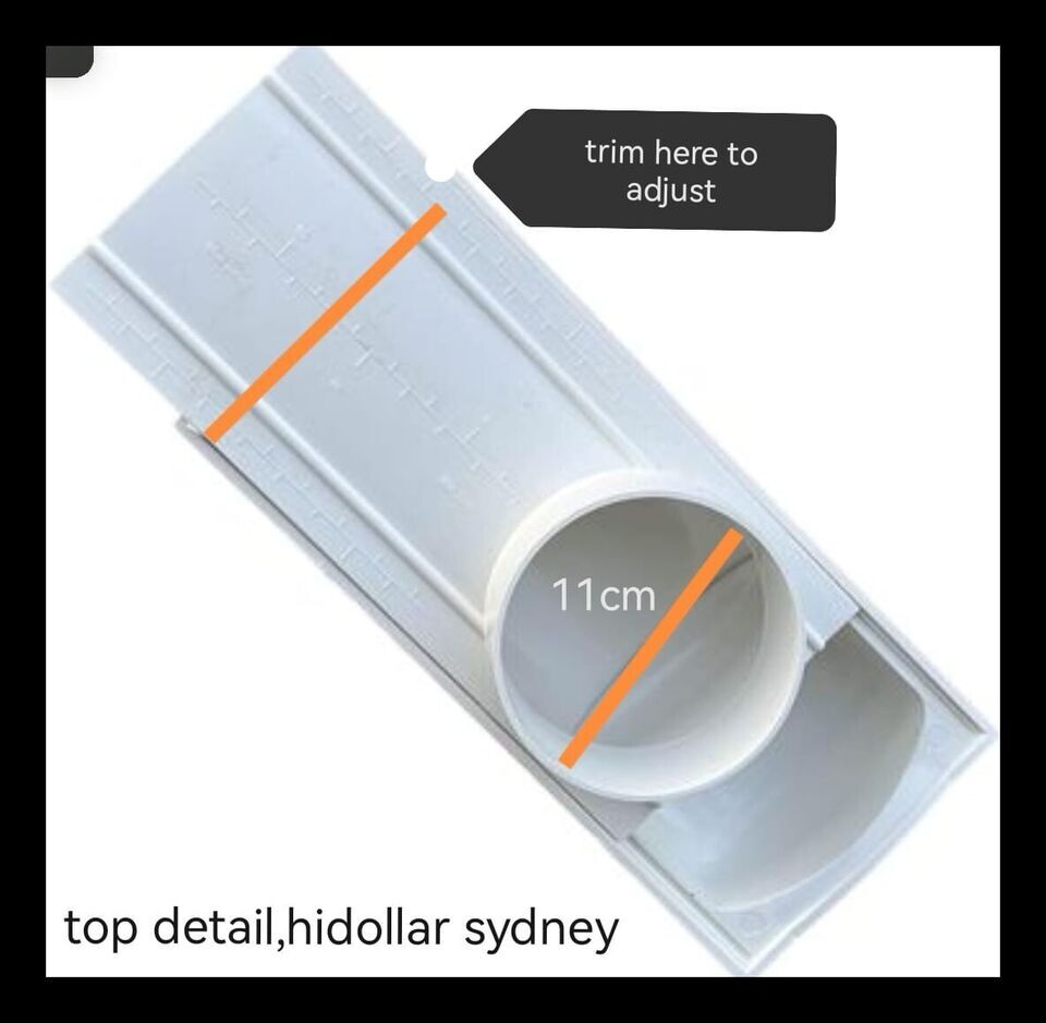 TOILET POSITION ADAPTER REPOSITION MOVING ADAPTOR OFFSET CONNECTOR ...