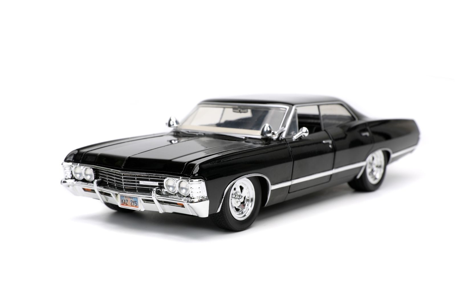 JADA 1/24 NEW 1967 CHEVROLET IMPALA & DEAN WINCHESTER FIGURE ...