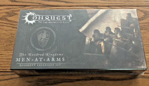Conquest Last Argument of Kings, Men-at-Arms NIB sealed | eBay