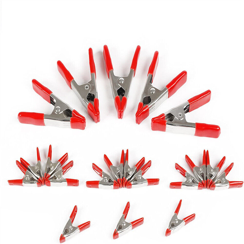 WORKPRO 20PC Steel Spring Clamp Set 15PC 3/4" Clamps 5PC 1" Clamps for ...