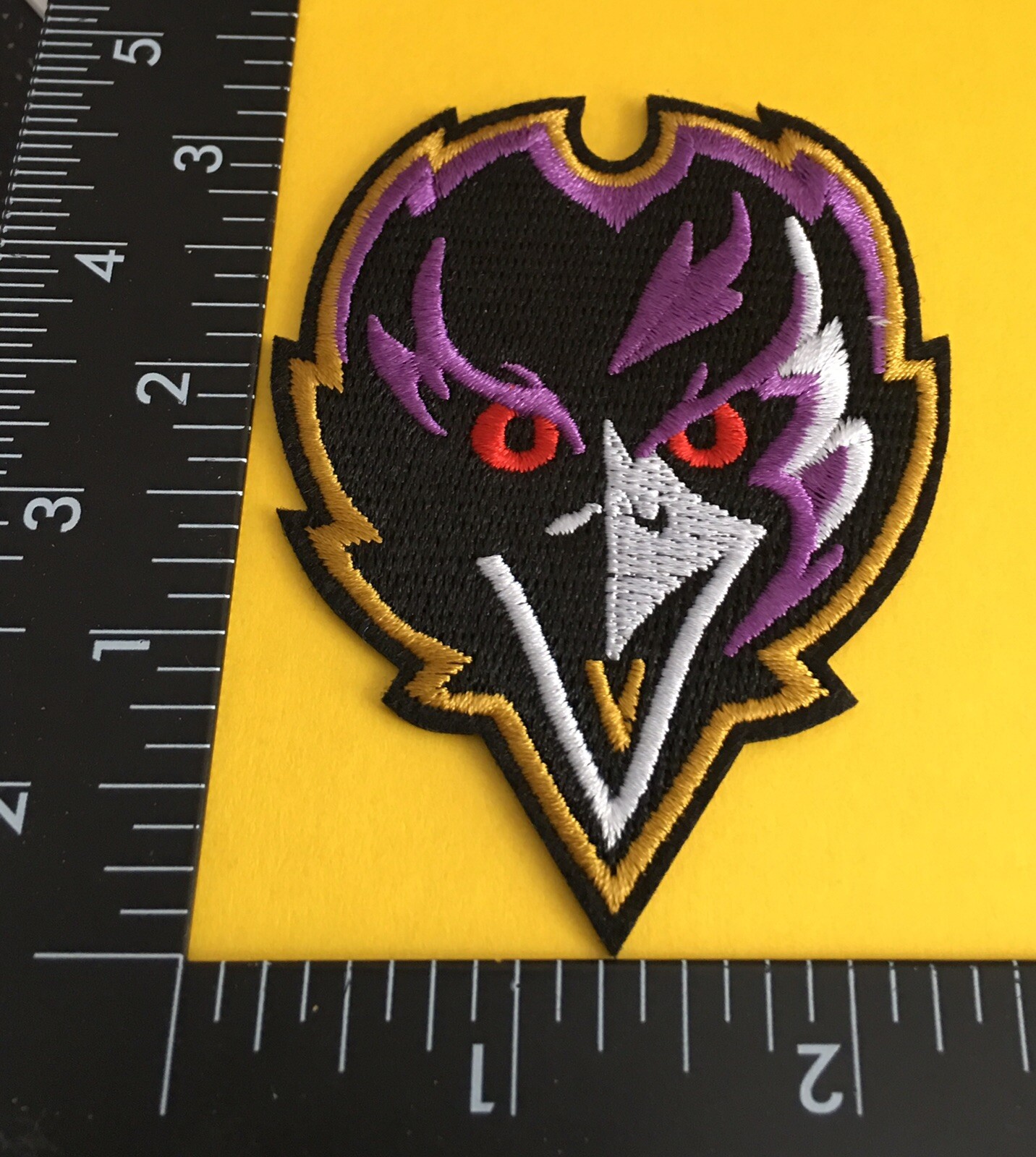 Baltimore Ravens Approximately 3" iron on patch. R A R E | eBay