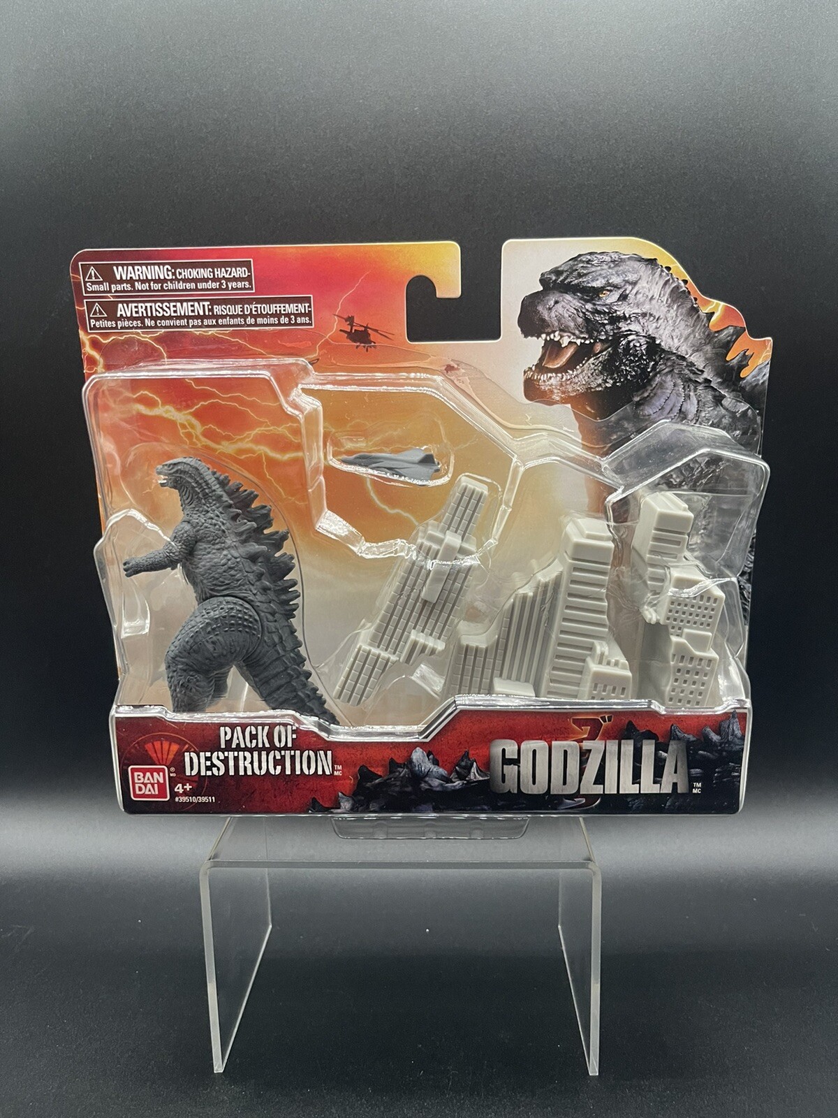 Godzilla Pack Of Destruction Bandai 3.75 inch Scale | eBay