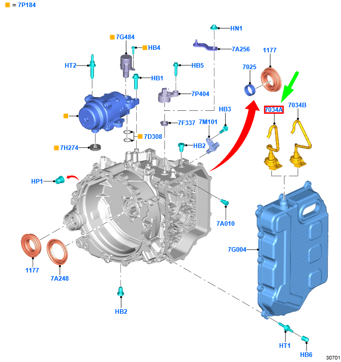 2013 Ford Focus Engine Parts Diagram