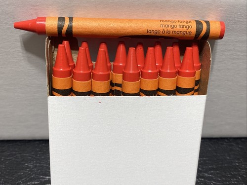 (16) Crayola Crayons (mango tango) BULK | eBay