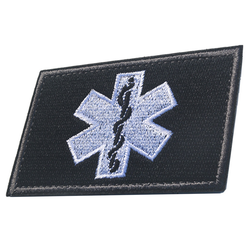 PARAMEDIC TACTICAL PATCHES USA ARMY BADGE EMBROIDERED HOOK LOOP PATCH ...