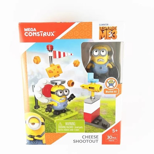 Mega Bloks Despicable Me Minions CHEESE SHOOTOUT PACK 30 PCS | eBay