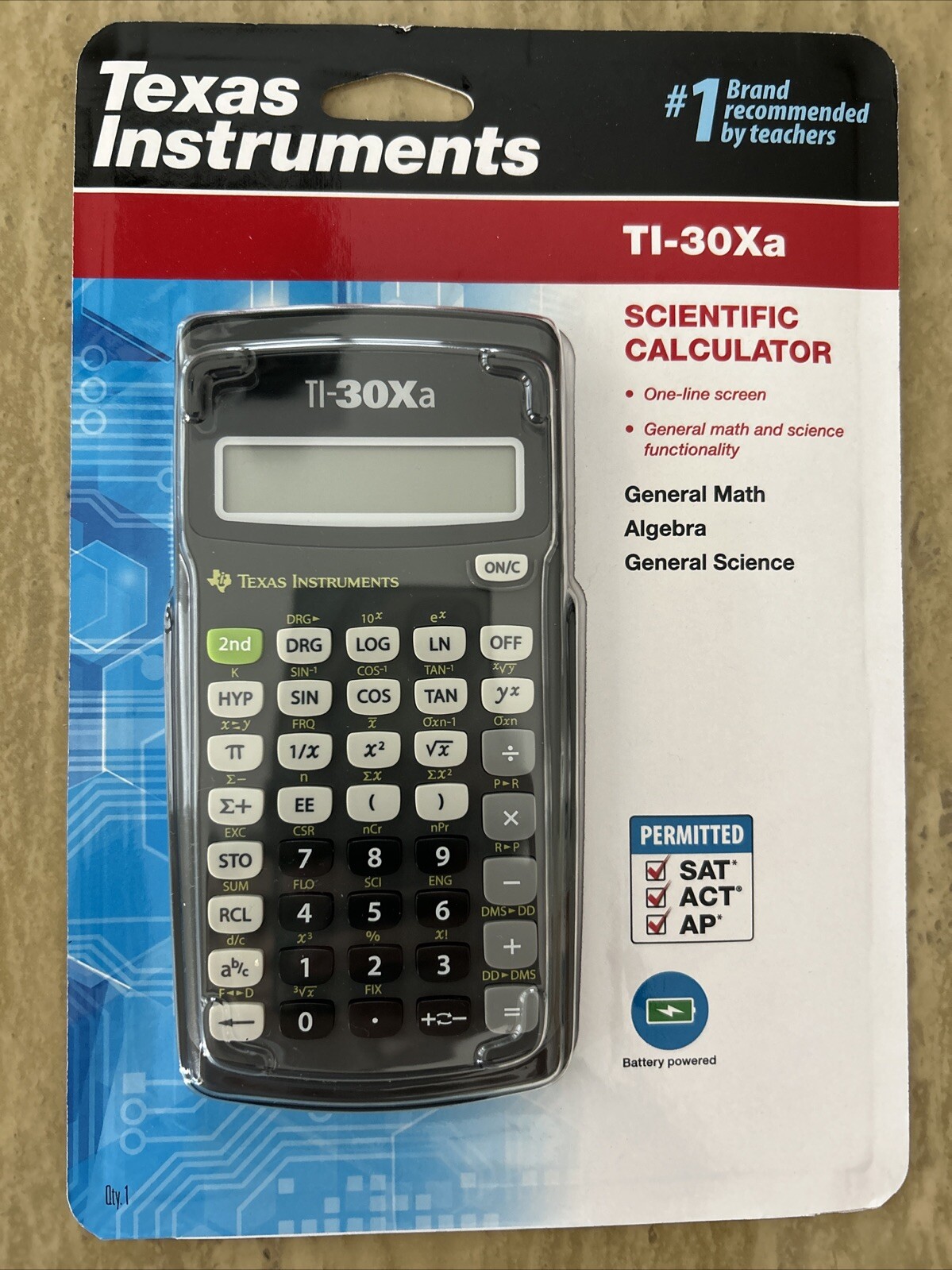 Texas Instruments TI-30Xa Scientific Calculator 33317029990 | eBay