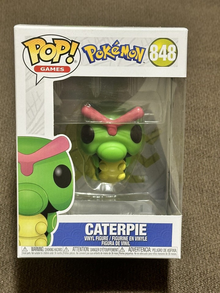Funko POP! Games: Pokemon CATERPIE Figure #848 | eBay