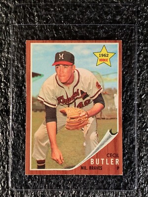 1962 Topps Baseball #239 Cecil Butler EX | eBay