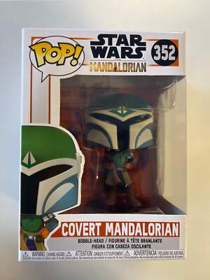 FUNKO POP STAR WARS #352 COVERT MANDALORIAN | eBay