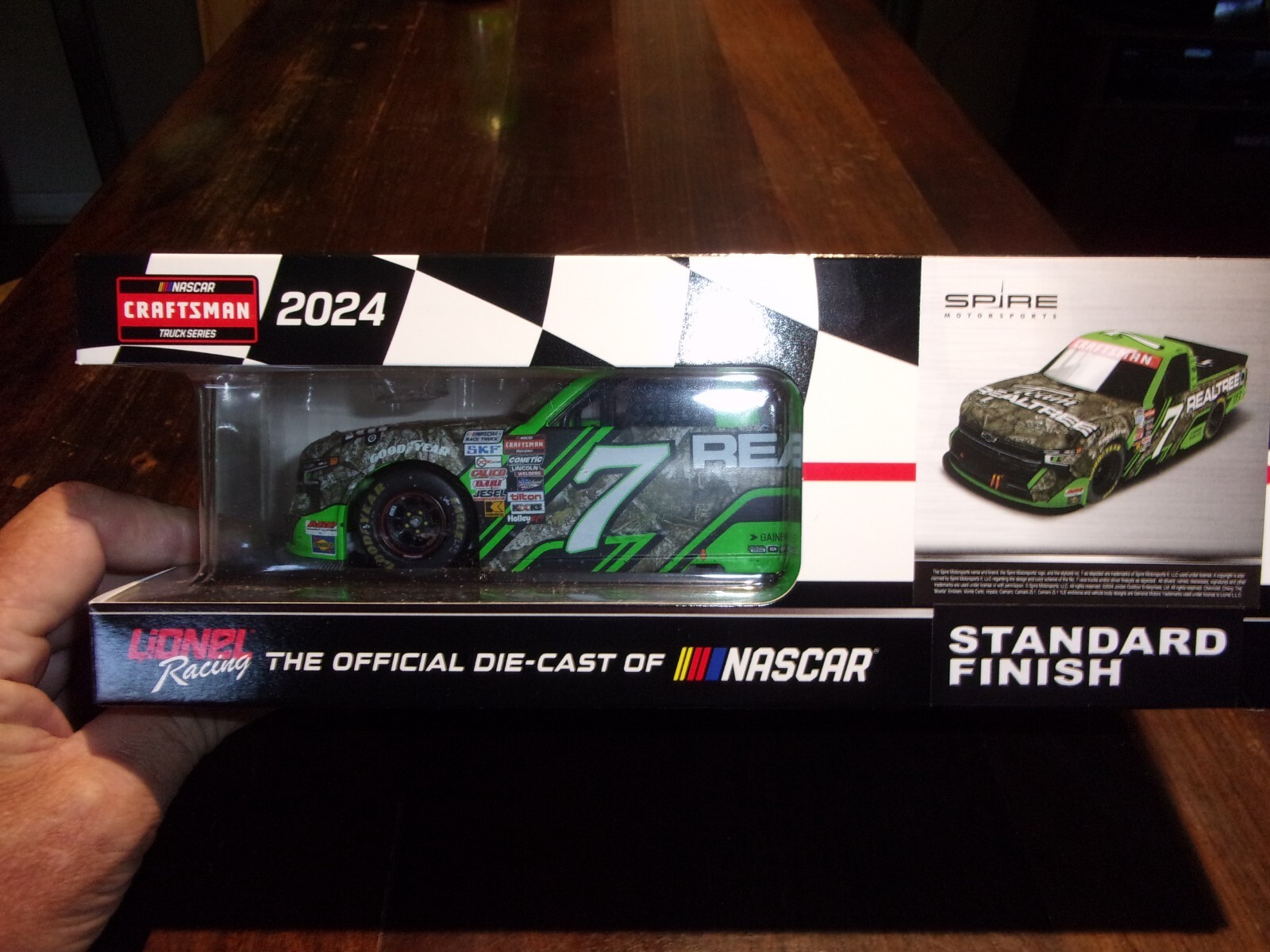2024 KYLE BUSCH #7 REALTREE TEXAS WIN NASCAR TRUCK 1/24 | eBay