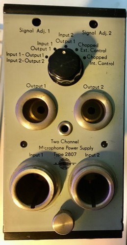 Brüel & Kjaer Type 2807 Mikrophon Verstärker Rar | eBay.de