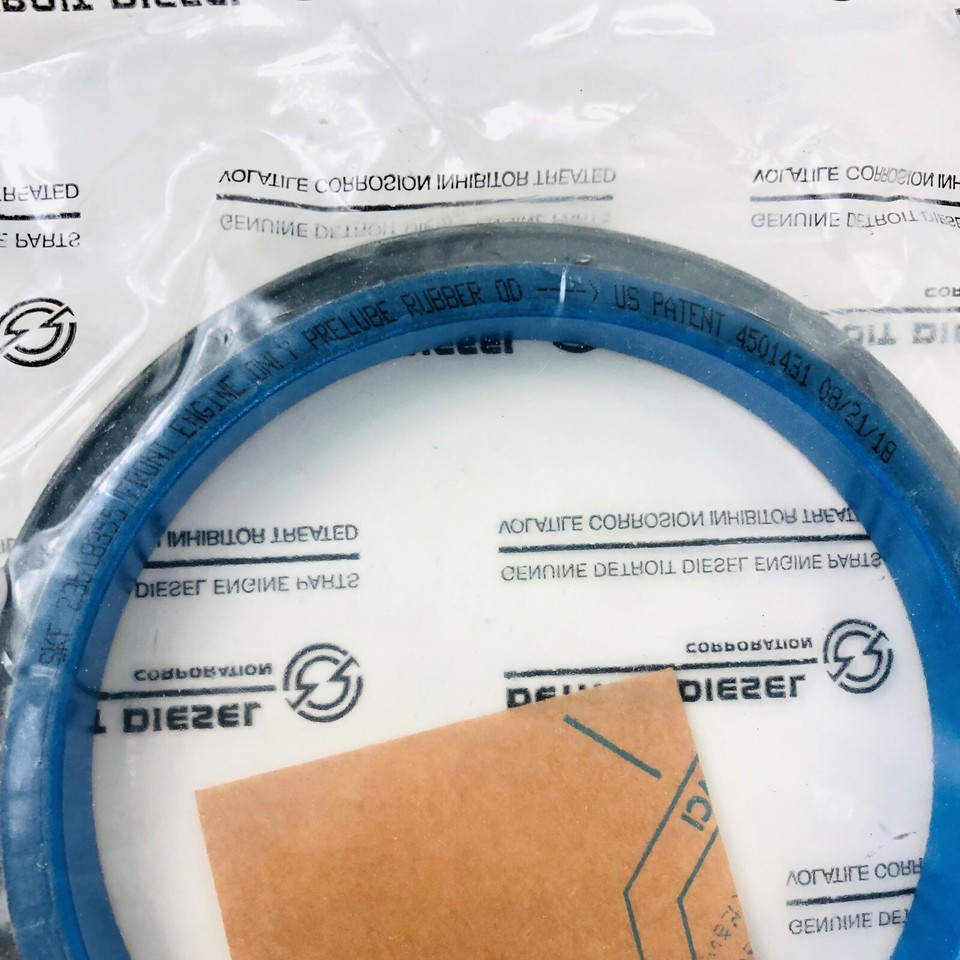 DETROIT DIESEL 23518355 CRANKSHAFT OIL SEAL FRONT OEM, FOR DETROIT S60 ...