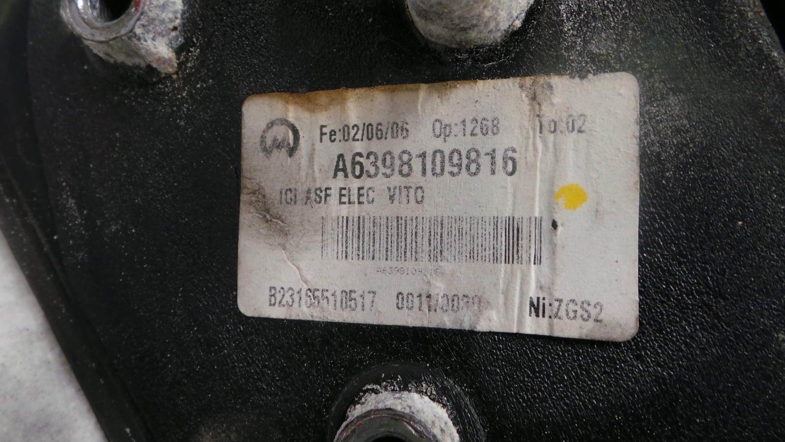 Mercedes BENZ W639 Vito Aussenspiegel Elekt. Verstellbar Links A ...