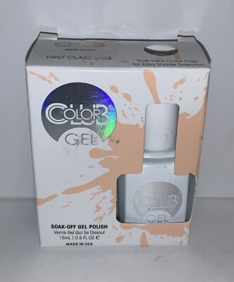 Color Club Gel Soak-off Gel Polish First Class Sass | eBay