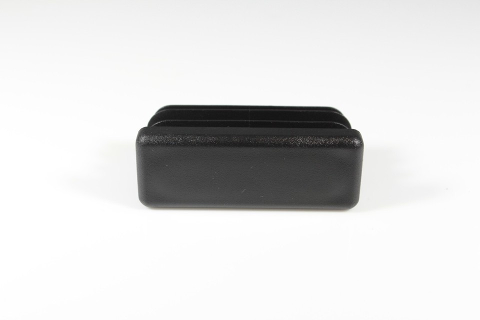 Rectangular End Caps Ribbed Inserts Bungs Post Steel Tubing Hollow Box ...