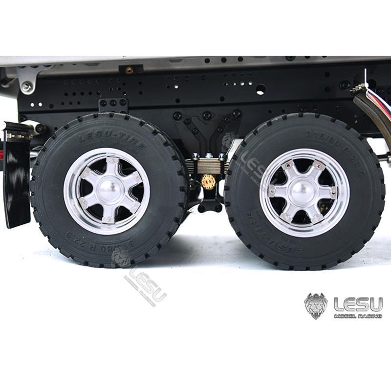LESU 1:14 RC Hydraulic Dump Truck 6WD Radio Control Tipper Model W/O ...
