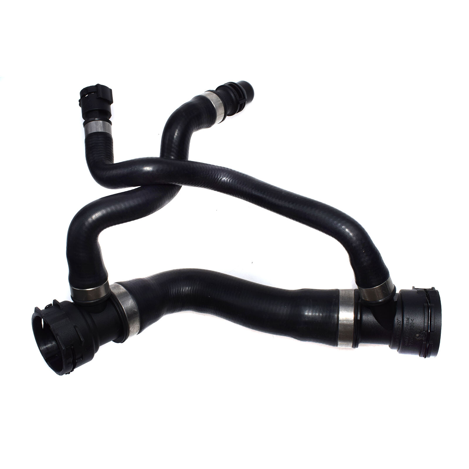 Upper Radiator Coolant Pipe Hose For BMW E60 E61 525i 525xi 528i 530 ...