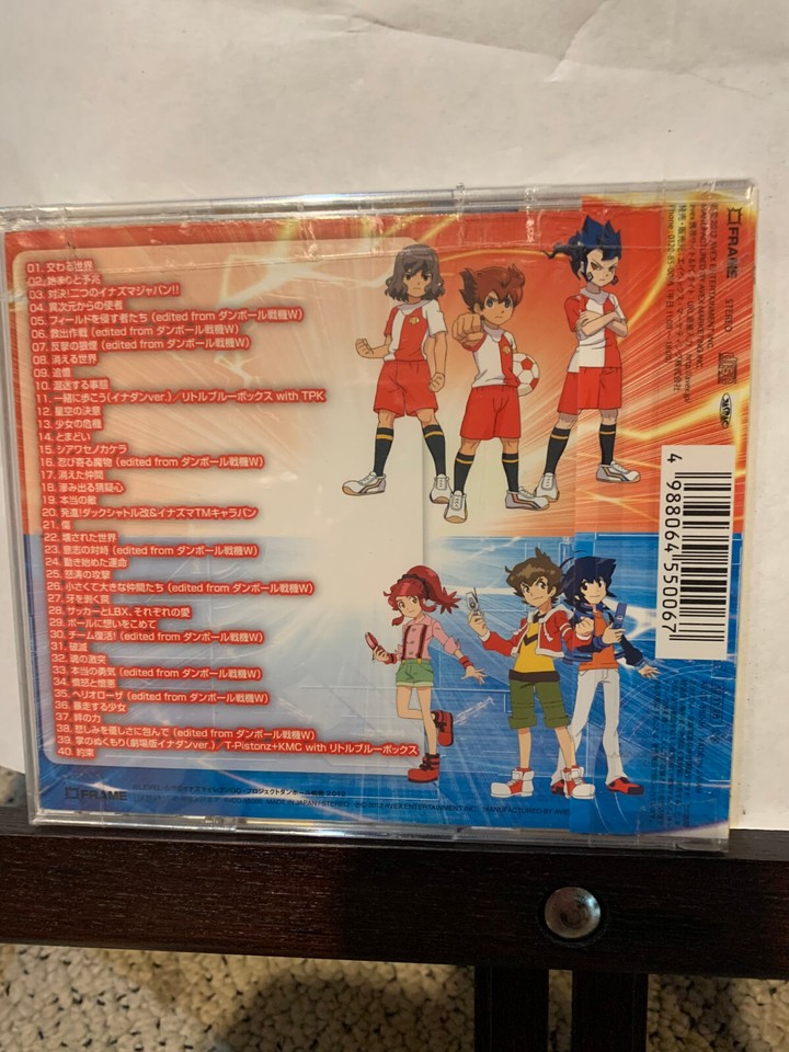 Inazuma Eleven TV Anime SOUNDTRACK CD ORIGINAL vs bgm music songs | eBay