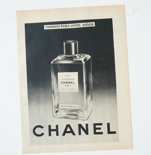 CHANEL / Advert Publicite Pubblicita Reklame Perfume Parfum Eau de ...