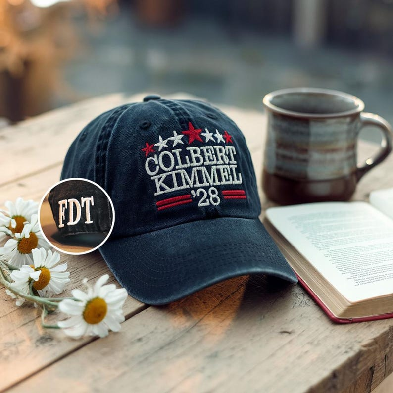 Kimmy Kimmel Hat: Colbert Kimmel 2028, America Free Speech Freedom | eBay