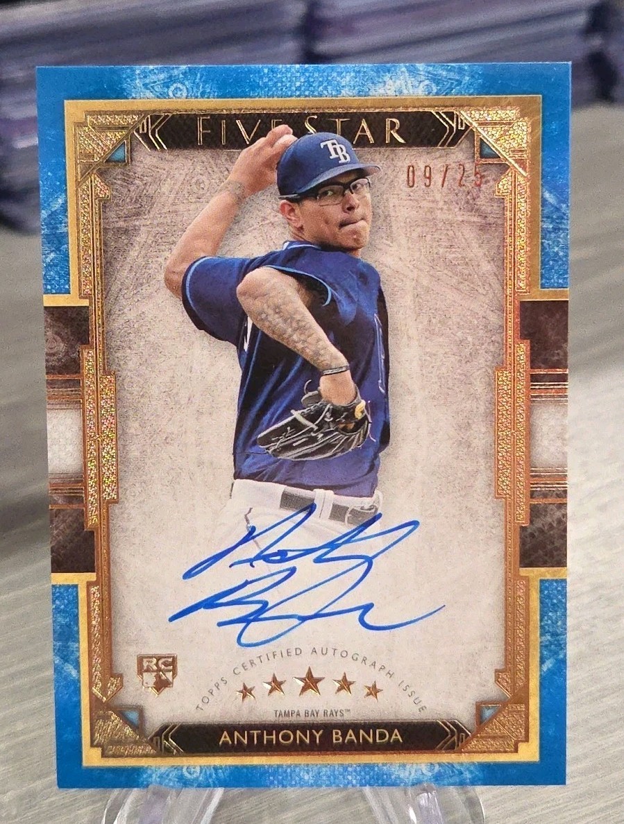 Anthony Banda 2018 Topps Five Star #FSA-AB Blue /25 Price Guide ...