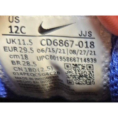 Little Kid's Nike Air Max 90 Black/Medium Blue-Smoke Grey CD6867-018 ...