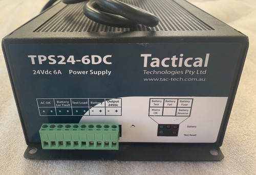 Tactical TPS24-6DC Power Supply Module 24VDC 6 Amp | eBay Australia