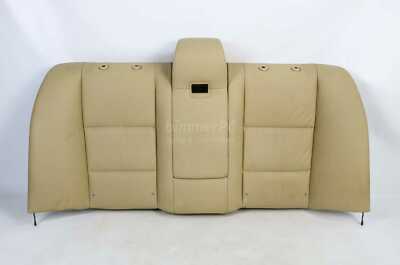 BMW E60 Dakota Beige Tan Leather Rear Seats Backrest Cushion 2004-2010 ...