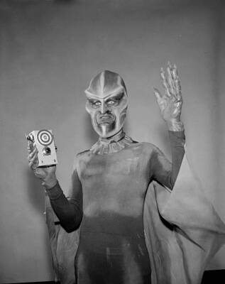 THE OUTER LIMITS Old TV photo Nightmare 1963 John Anderson As Ebonite ...
