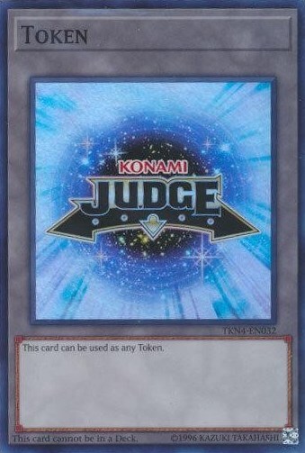 Official Judge Token TKN4-EN032 Judge Promotional Cards Unlimited for ...