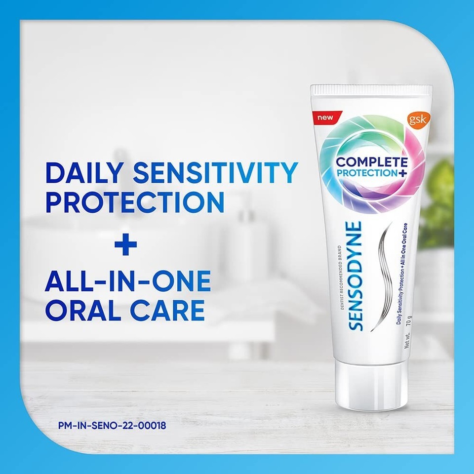 Sensodyne Toothpaste Complete Protection+, All in One toothpaste ( pack ...