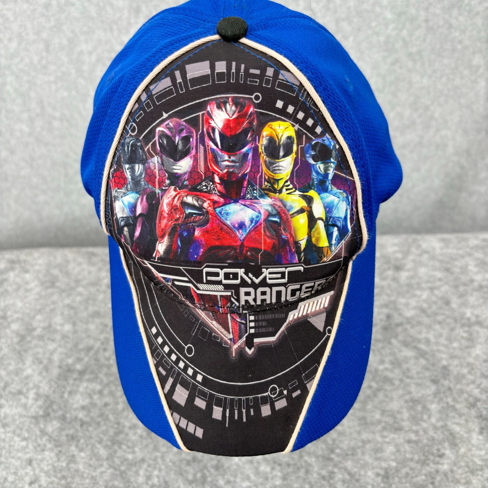 Power Rangers Hat Adult Snap Back Blue Cap 2017 | eBay