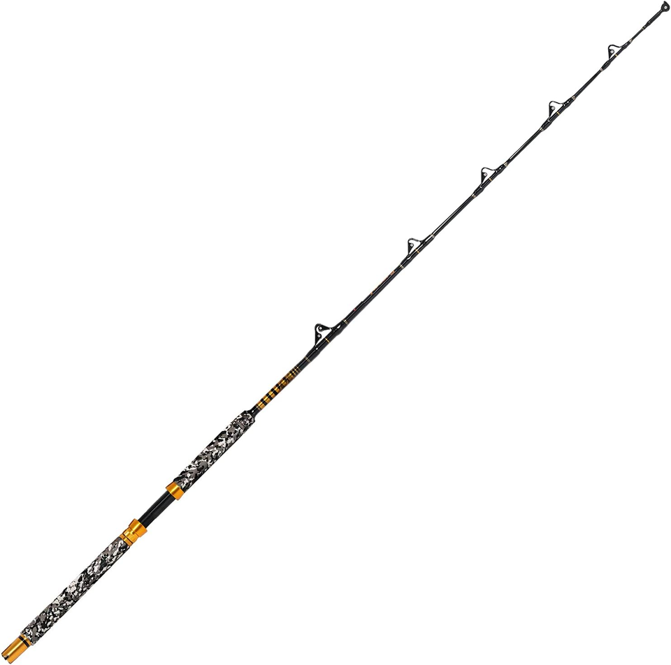1-Piece Saltwater Offshore Trolling Rod 6-Feet Big Game Rod ...