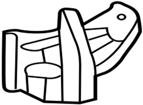 57021-35060 Toyota Bracket sub-assy, body mounting, no.1 rh 5702135060 ...