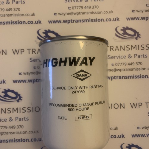 Genuine Spicer/ Dana/ Clark Transmission Oil Filter 247050 - 4202525 ...