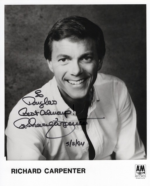 Richard Carpenter Hand Signed 8 x 10 Photo Autograph Carpenters | eBay