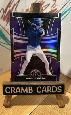 2025 Leaf Metal Mike Sirota, Mike Sirota #137 Purple Prismatic /10 | eBay