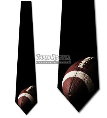 Football Ties Mens NFL Sports Necktie Game Time Tie | eBay