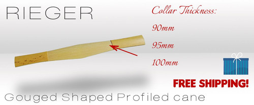RIEGER 5 pieces Bassoon Cane GOUGED SHAPED PROFILED PREMIUM QUALITY | eBay