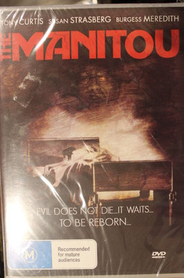 THE MANITOU DVD RARE CULT HORROR FILM TONY CURTIS & SUSAN STRASBERG ...
