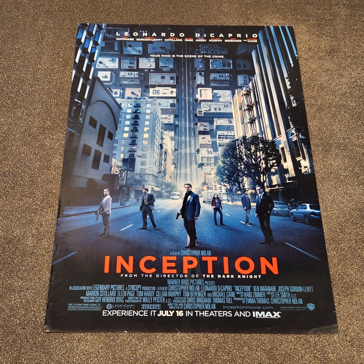 Inception Original Movie Poster