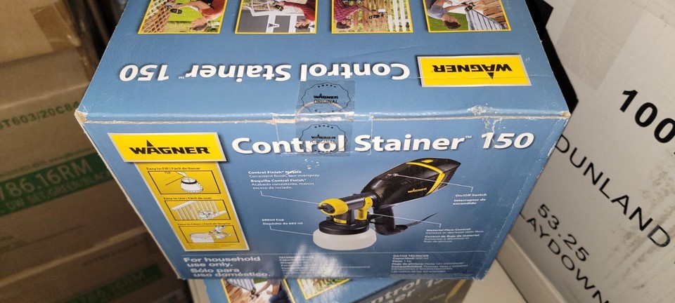 New Wagner Control Stainer 150 Handheld HLVP Spray Guns 24964251162 | eBay