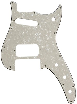 Custom For Fender Duo-Sonic Offset HS Style Guitar Pickguard Ivory ...