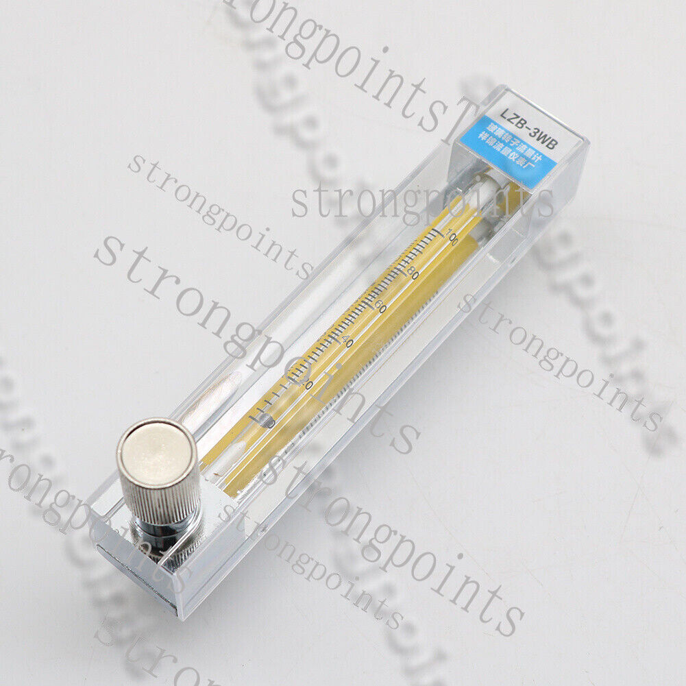 LZB -3WB, glass rotameter flow meter with control valve for water/air ...