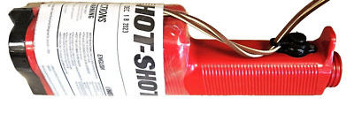 Hot-Shot Saber-Six RED Electric Livestock Prod Cattle Pigs Batteries ...