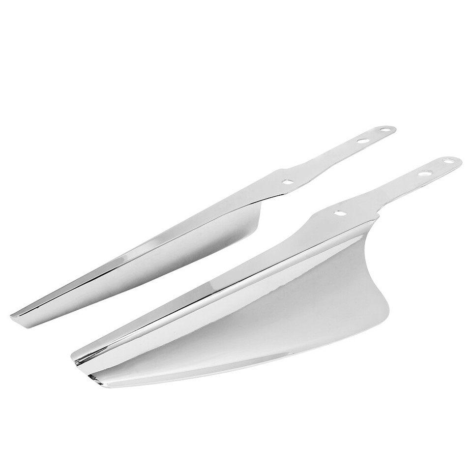 Front Fork Mount Wind Deflectors Windshield Fit For Harley Road King ...