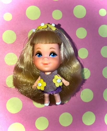vintage Mattel Liddle Kiddle Lucky Locket doll LILAC | eBay