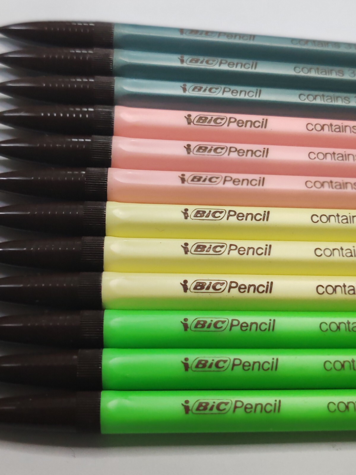 Bic New Vintage Very Rare Color Mechanical Pencil 12 Pcs / France , 80S ...